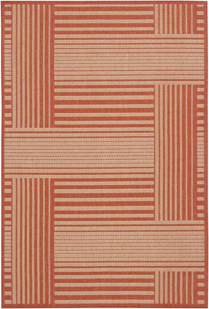 Chandra Ryan Rya22216 Red / Beige Rugs - Chandra – BuyAreaRugs.com