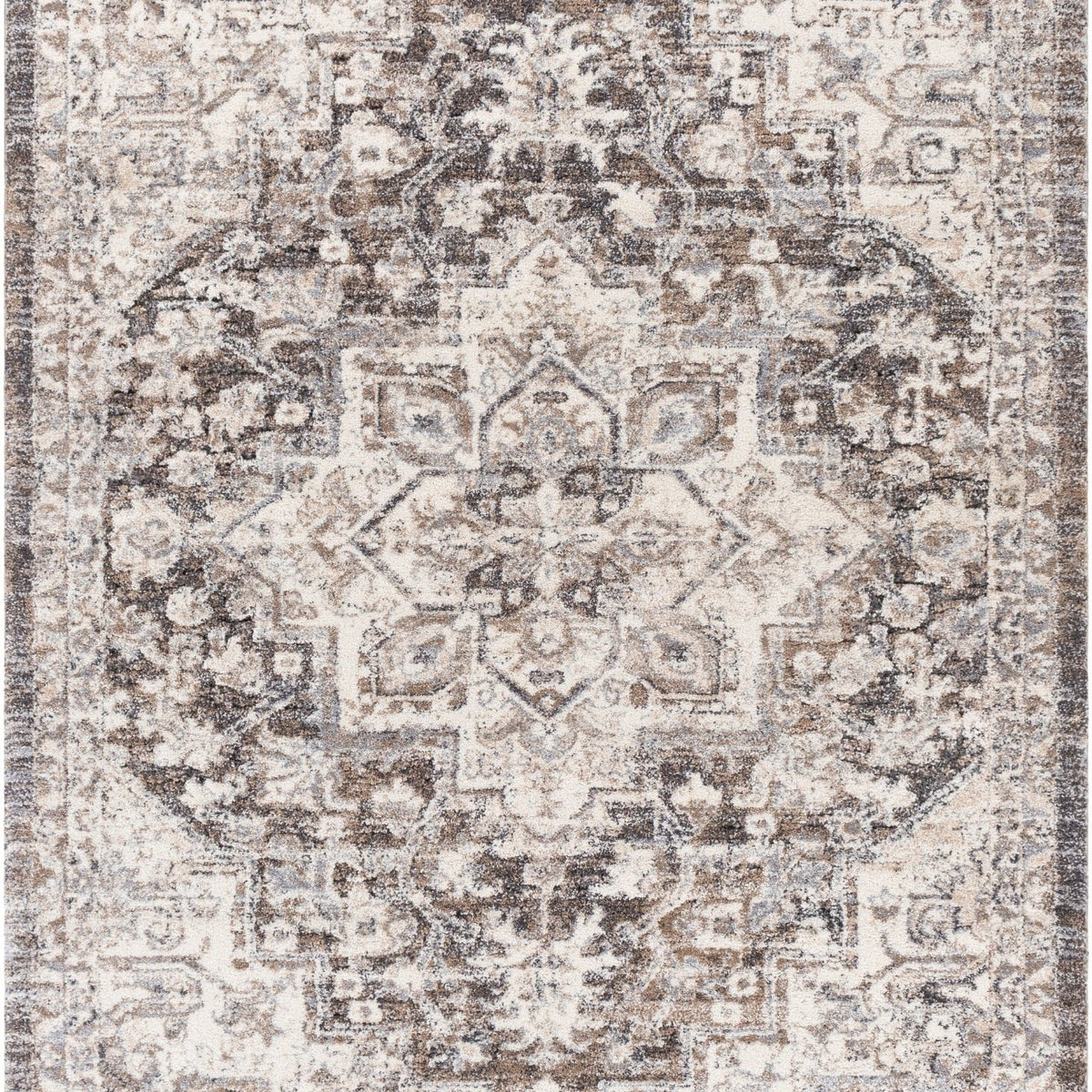 Livabliss Tuscany Tus-2318 Camel, Charcoal, Medium Gray, Light Gray ...