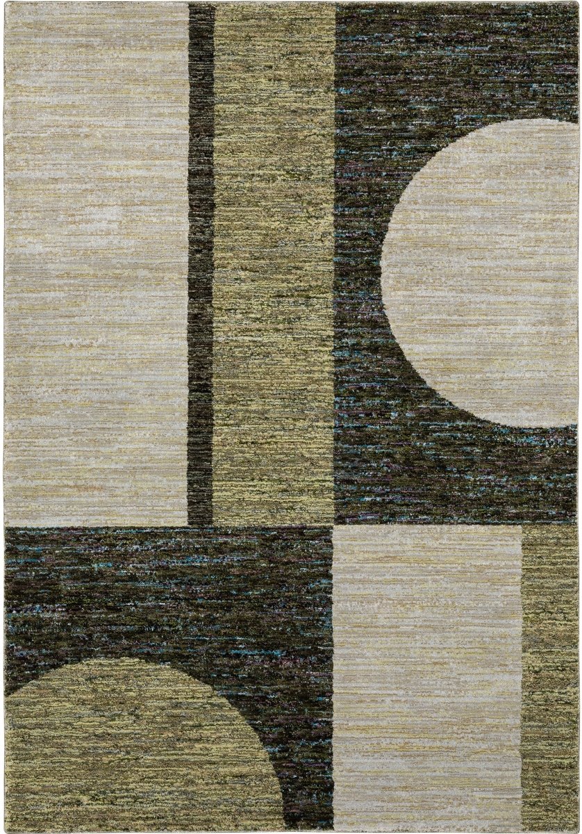 Oriental Weavers Sphinx Strada Str05 Green/ Beige Rugs - Oriental ...