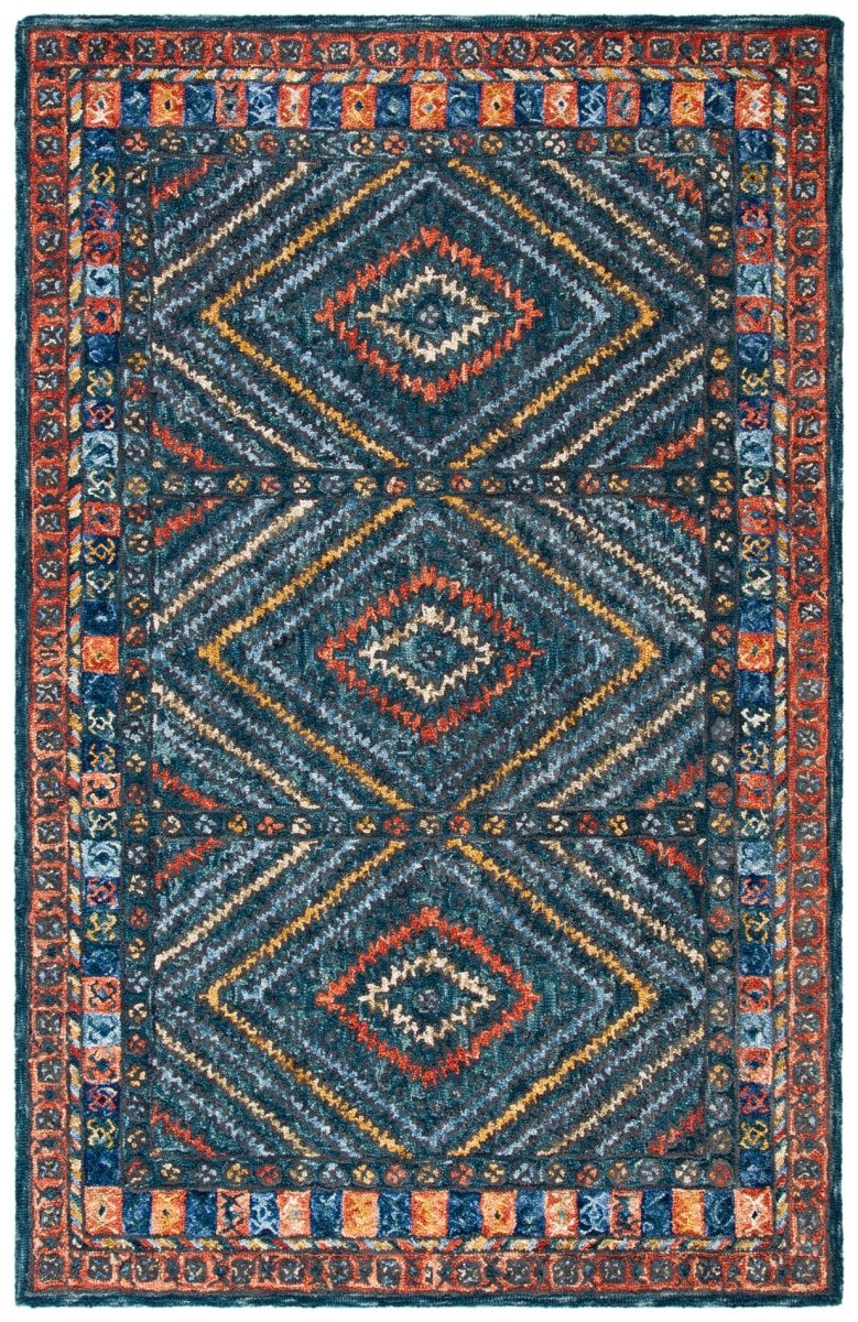 Safavieh Aspen Apn815P Rust/Green Rug - Safavieh – BuyAreaRugs.com