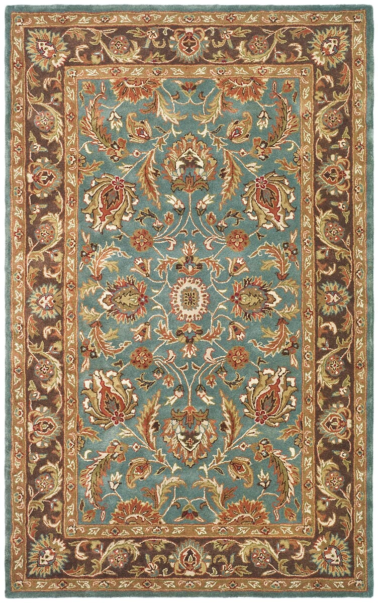 Safavieh Heritage hg812b Blue / Brown Rugs - Safavieh – BuyAreaRugs.com